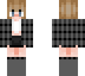 flannel girl | Minecraft Skins