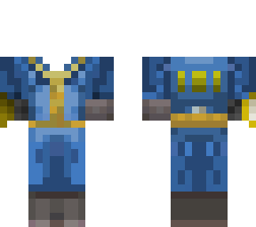Fallout 4 Vault-Tec Suit | Minecraft Skin