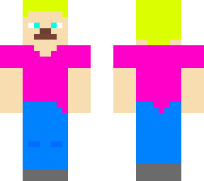 neon steve | Minecraft Skins