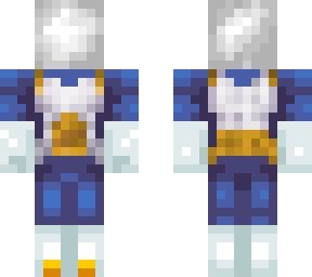 vegeta saiyan armor | Minecraft Skins