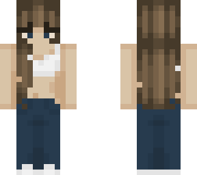 basic white girl | Minecraft Skins
