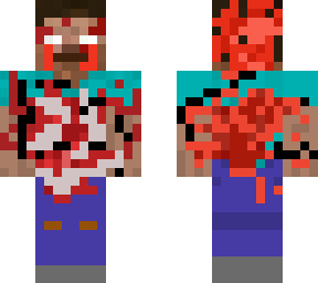 bloody steve | Minecraft Skin