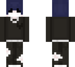Blue Hair Eboy (Matching) | Minecraft Skin