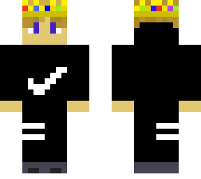 tecnoblade crown boy | Minecraft Skins