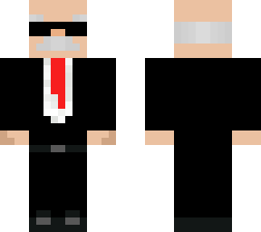 Grandpa skin for serious times | Minecraft Skin