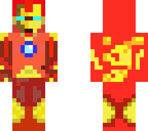 iron man | Minecraft Skins