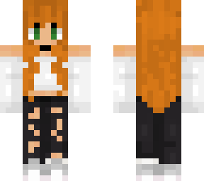 Ginger girl | Minecraft Skin