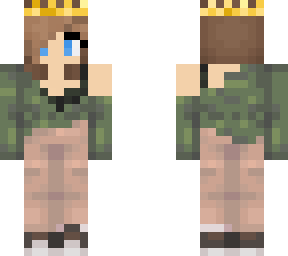 Green Off Shoulder | Minecraft Skin