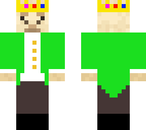 KING OF LAMA GREEN | Minecraft Skin