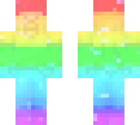 rainbow steve | Minecraft Skins