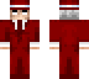 Red suit | Minecraft Skin