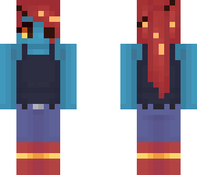 undyne | Minecraft Skins