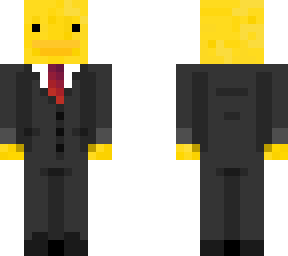 duck in suit | Minecraft Skin