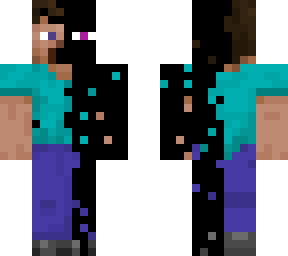 corrupted steve | Minecraft Skin