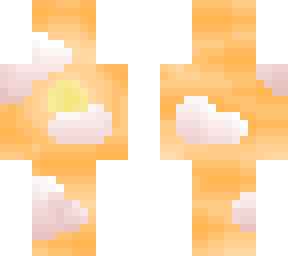 floating sunset clouds | Minecraft Skin