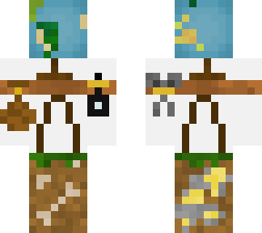 globe of the earth | Minecraft Skin