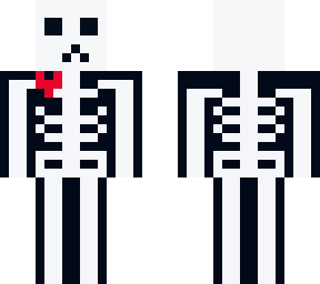 Human Fall Flat Skeleton (HALLOWEEN) | Minecraft Skin