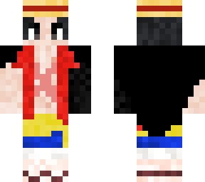 Luffy Haki | Minecraft Skin