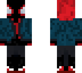 Miles Morales Spider-Man | Minecraft Skin