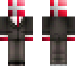 Denmark flag as a human | Minecraft Skin