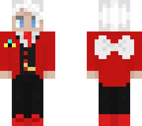 fire bee in suit | Minecraft Skin