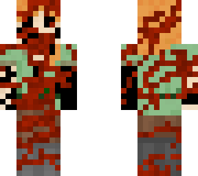 giant distorted Alex | Minecraft Skin