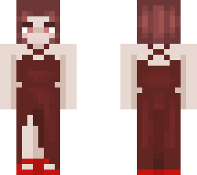 red dress | Minecraft Skins