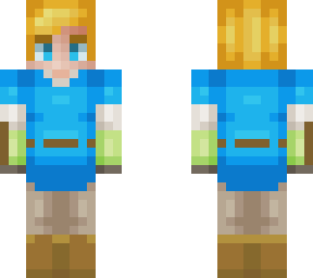 Link {~Hero of The Wild~} | Minecraft Skin