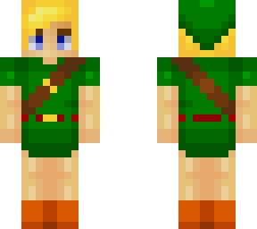 Link {~The Young Hero of Time~} | Minecraft Skin