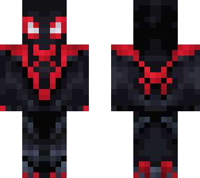Spiderman Black Suit / Ps5 | Minecraft Skin