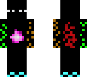 Staring Colorfull enderman | Minecraft Skin