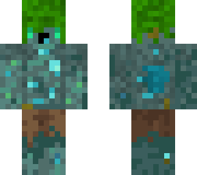 Aquatic dimension Necro v2 | Minecraft Skin