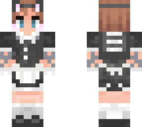 Blau_Maid_Skin | Minecraft Skin