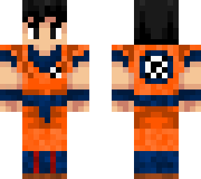 Son Goku (Base Form) | Minecraft Skin