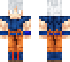 ultra instinct goku | Minecraft Skins