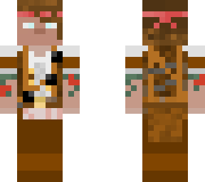 Undead Pirate Girl | Minecraft Skin