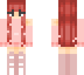 . pink roses . | Minecraft Skin