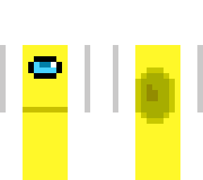Among Us Yellow (Impostor??) | Minecraft Skin