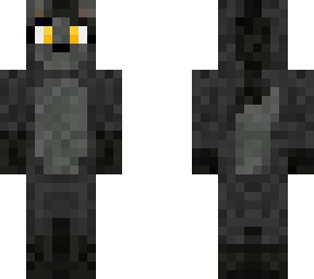 Black wolf | Minecraft Skin