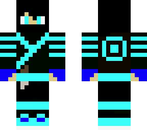 Blue Ninja Gamer | Minecraft Skin