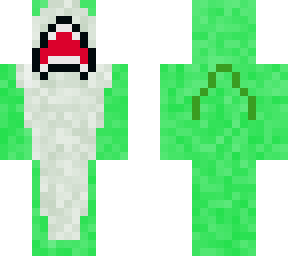 Lime shark | Minecraft Skin