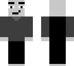 man face stalker | Minecraft Skin