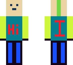 Noob skin | Minecraft Skin