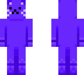 Purple cat | Minecraft Skin