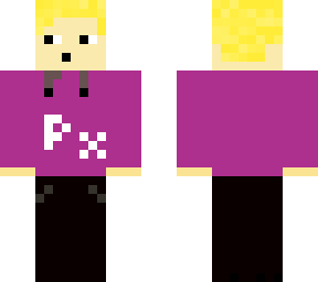 PX puple WOW | Minecraft Skin