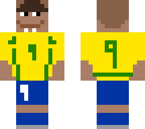 ronaldo nazario | Minecraft Skins