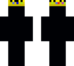 updated updated black crown | Minecraft Skin