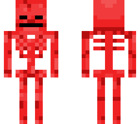 Blood Skeleton | Minecraft Skin