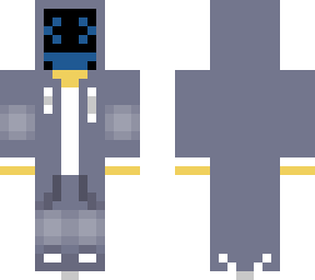 Blue Hacker | Minecraft Skin