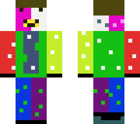 Color Man | Minecraft Skin